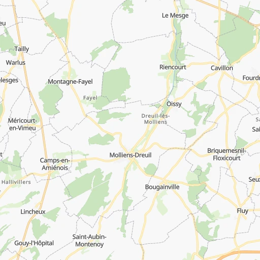 CARTE DE AMIENS : Situation géographique et population de Amiens en ...