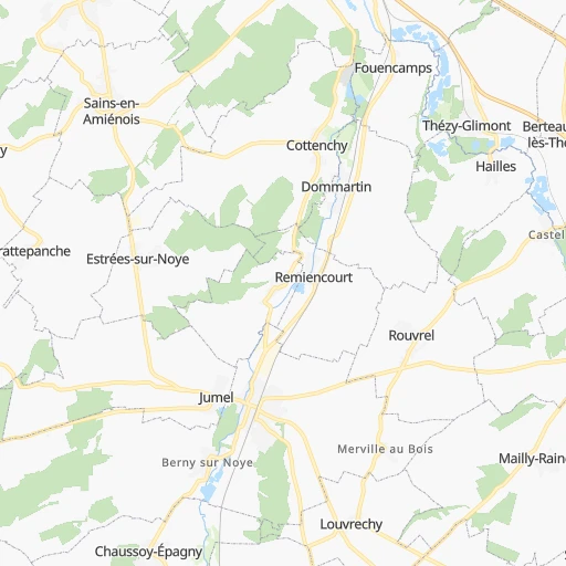 CARTE DE AMIENS : Situation géographique et population de Amiens en ...