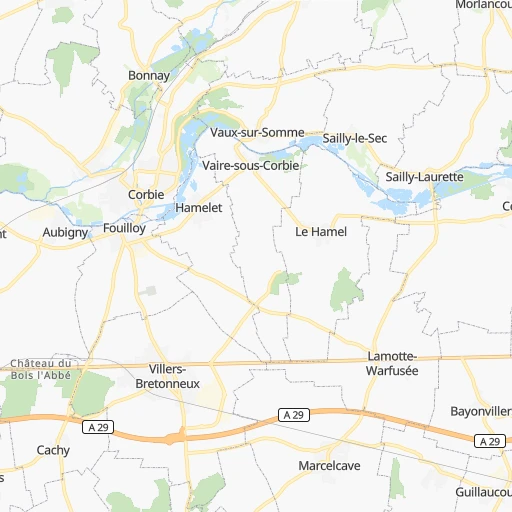 CARTE DE AMIENS : Situation géographique et population de Amiens en ...