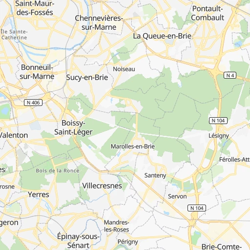 CARTE DE ALFORTVILLE : Situation géographique et population de ...