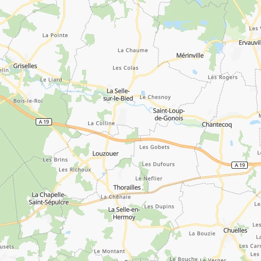 CARTE DE MONTARGIS : Situation géographique et population de Montargis ...