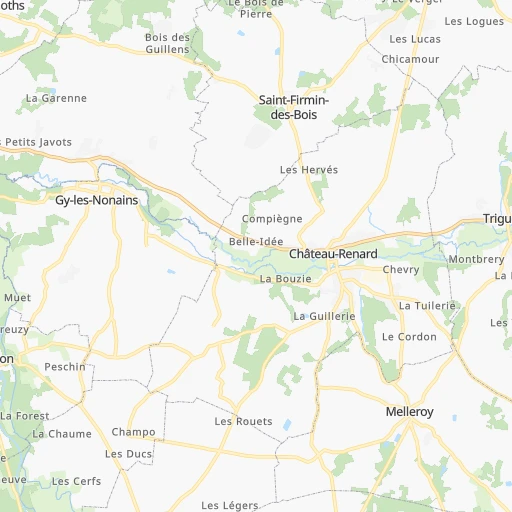 CARTE DE MONTARGIS : Situation géographique et population de Montargis ...