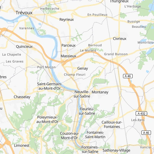 CARTE DE LOZANNE : Situation géographique et population de Lozanne en ...