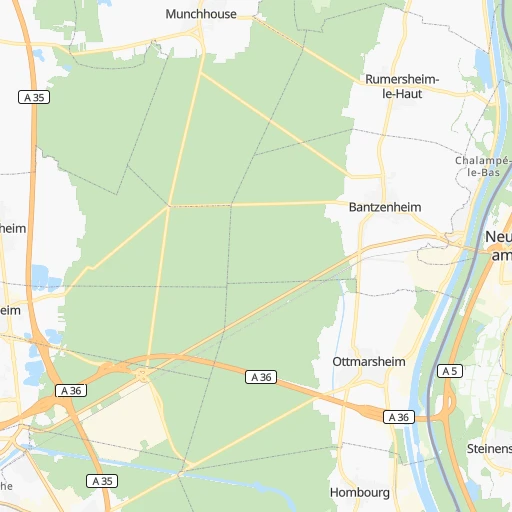 CARTE DE MULHOUSE : Situation géographique et population de Mulhouse en ...