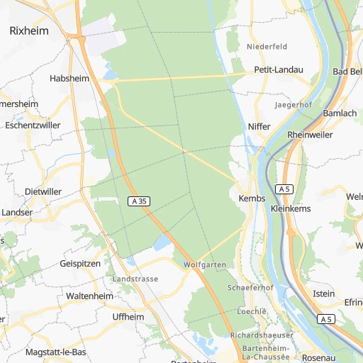 CARTE DE MULHOUSE : Situation géographique et population de Mulhouse en ...