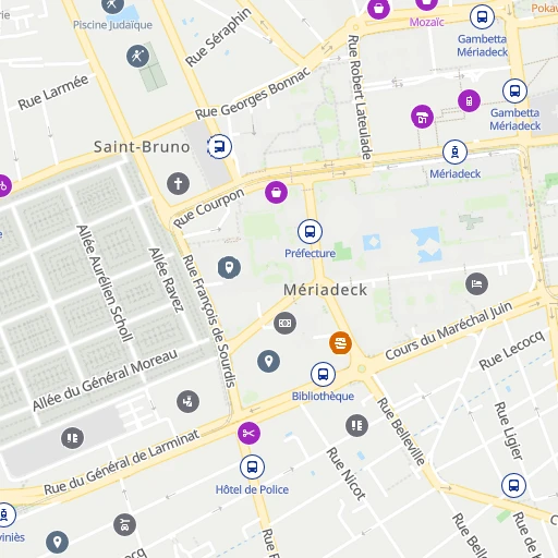 CARTE DE BORDEAUX : Situation géographique et population de Bordeaux en ...