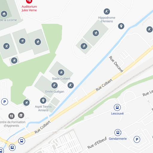 CARTE DE AMIENS : Situation géographique et population de Amiens en ...