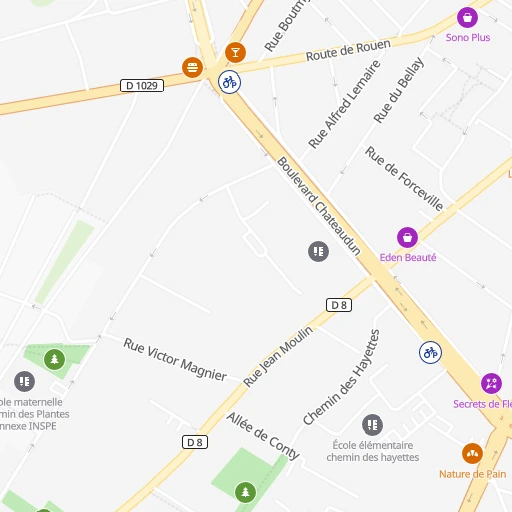 CARTE DE AMIENS : Situation géographique et population de Amiens en ...