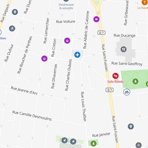 CARTE DE AMIENS : Situation géographique et population de Amiens en ...