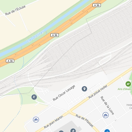 CARTE DE MULHOUSE : Situation géographique et population de Mulhouse en ...