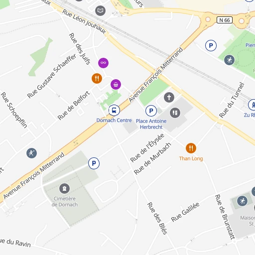 CARTE DE MULHOUSE : Situation géographique et population de Mulhouse en ...